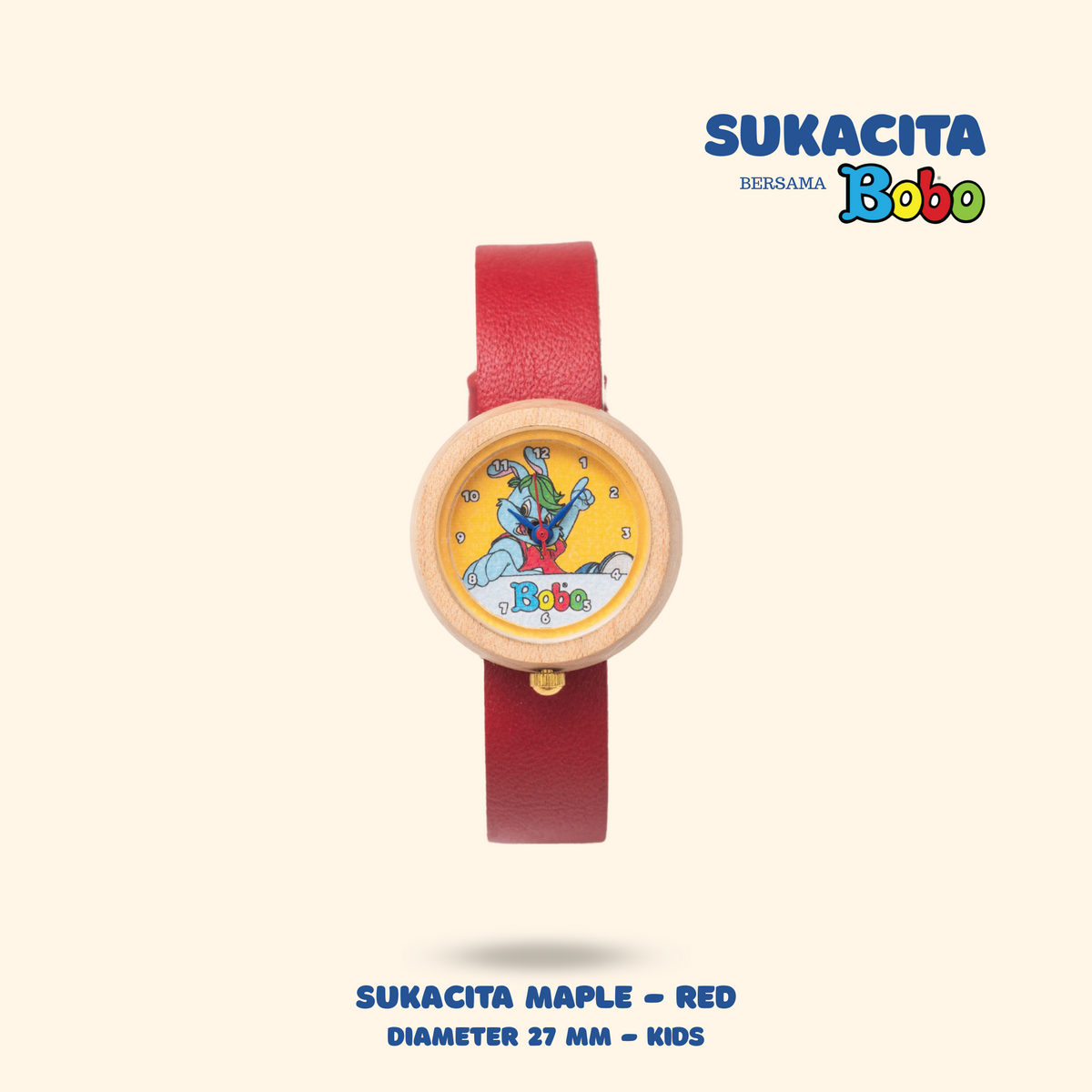 Eboni Jam Tangan Kayu - Sukacita Bersama Bobo – eboniwatch