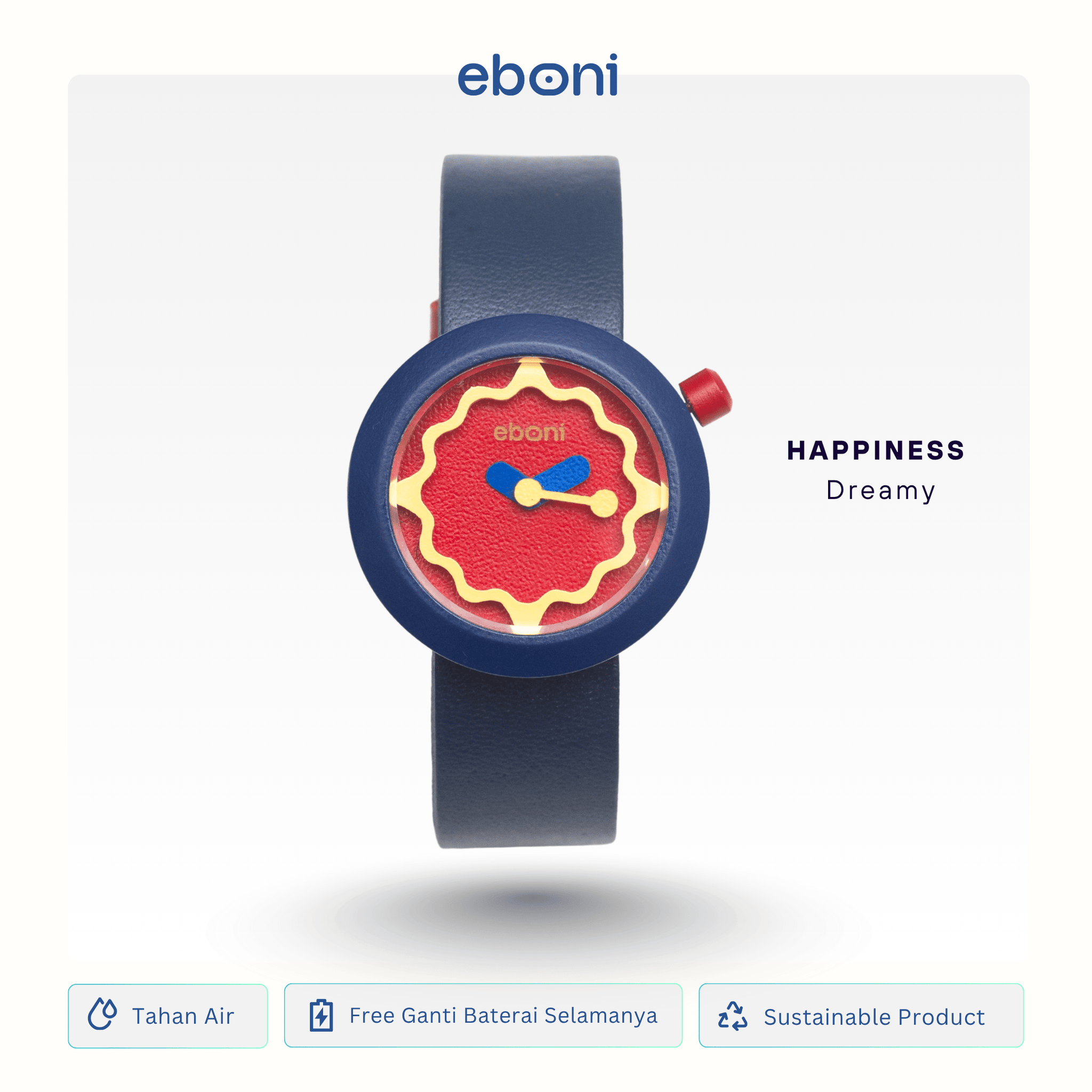 Eboni Jam Tangan Kayu Happiness - Dreamy – eboniwatch